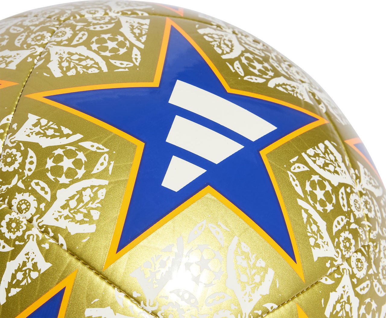 Piłka nożna UCL Club Istanbul 5 Adidas - złoty - Sport-Shop.pl