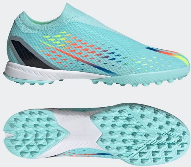 Buty piłkarskie turfy X Speedportal.3 LL TF Adidas niebieskie