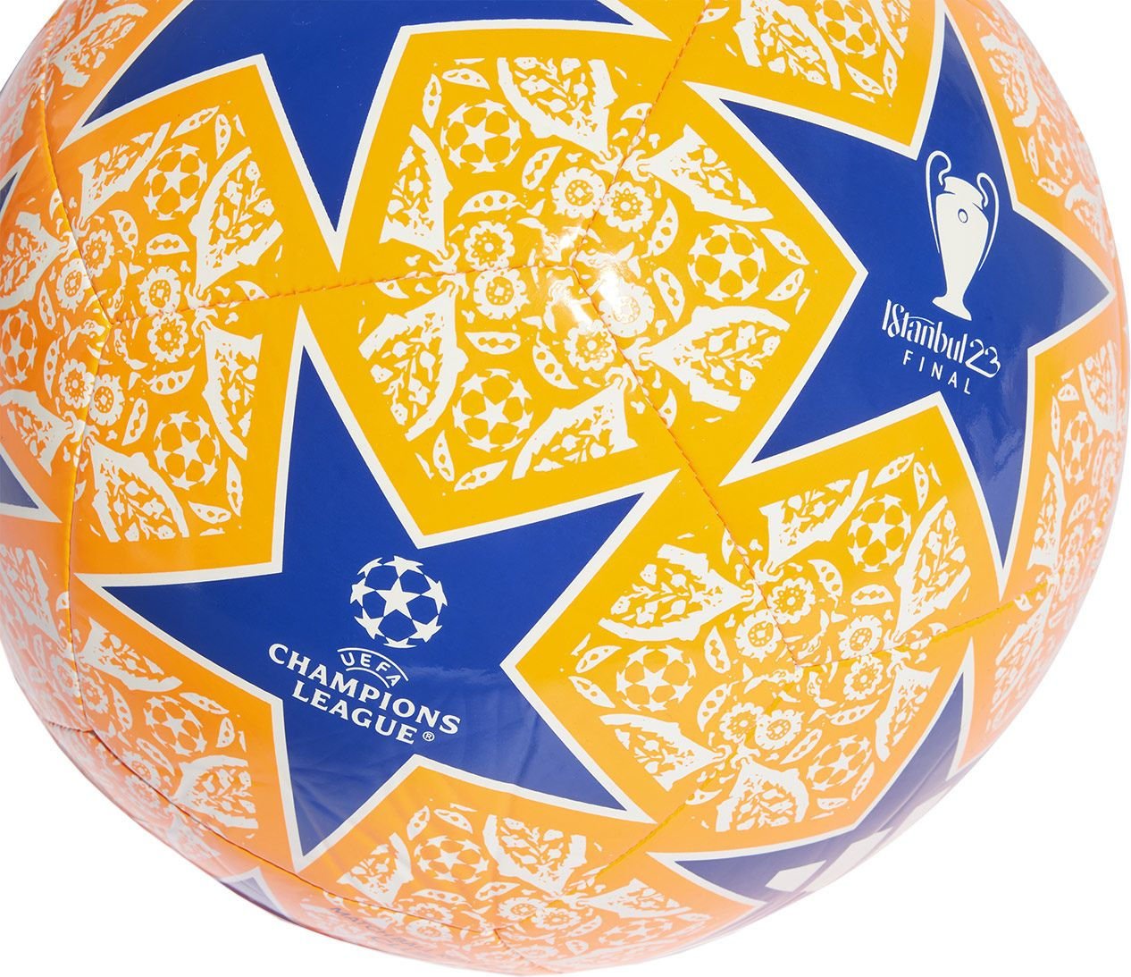 Piłka nożna UCL Club Istanbul 4 Adidas - pomarańczowy - Sport-Shop.pl