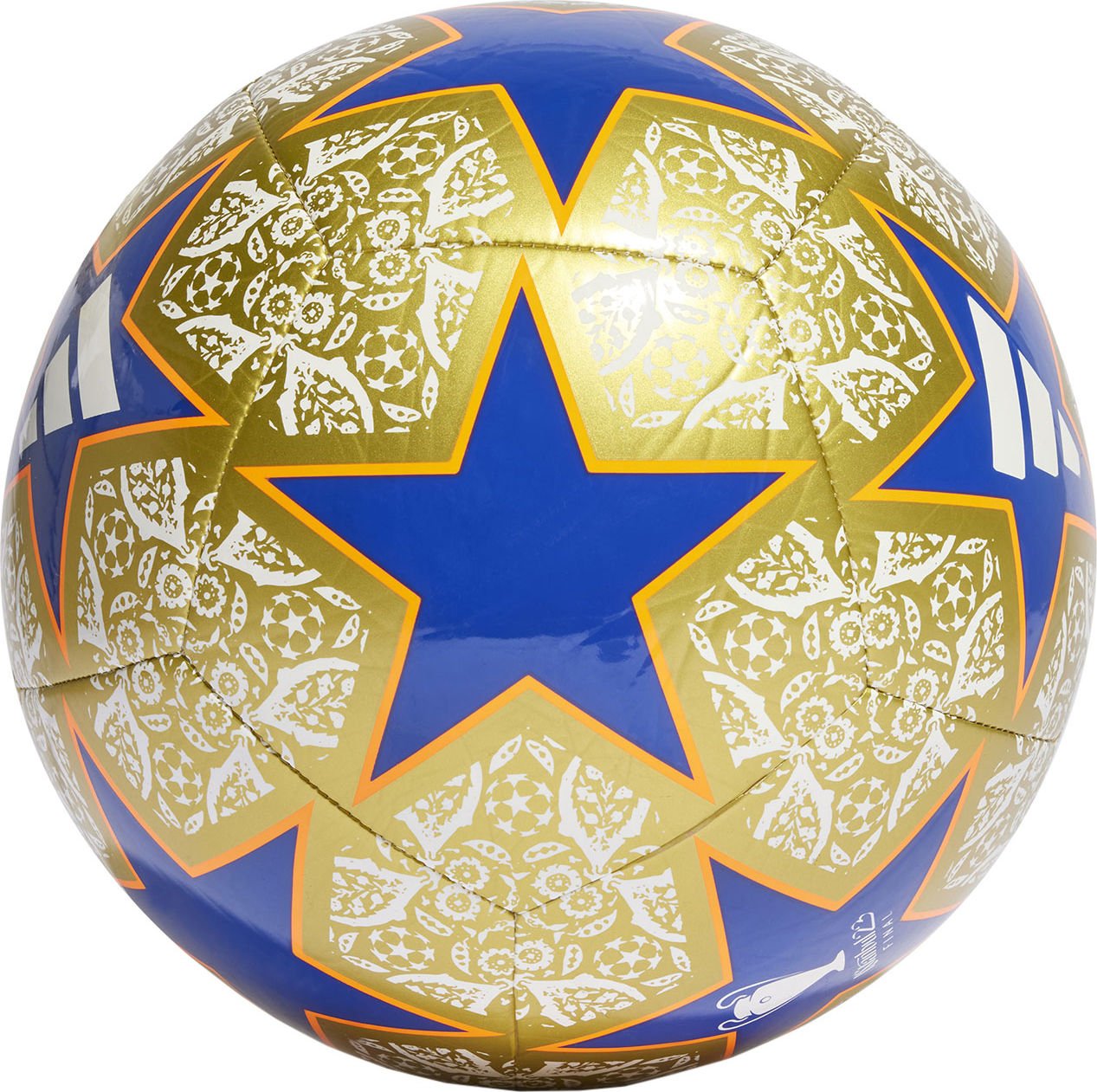 Piłka nożna UCL Club Istanbul 5 Adidas - złoty - Sport-Shop.pl