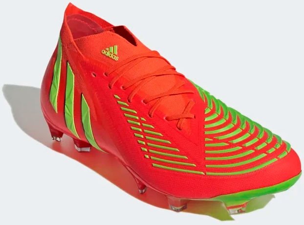 Buty piłkarskie korki Predator Edge.1 FG Adidas - czerwone
