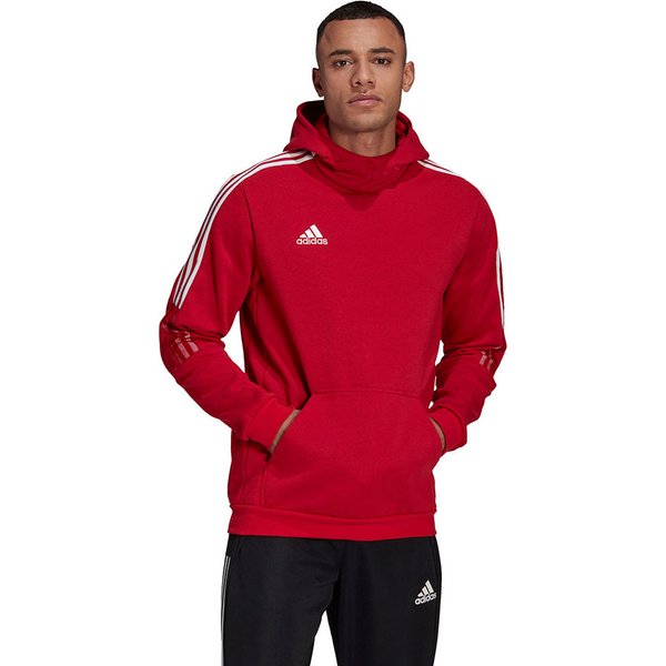 Bluza Męska Tiro 21 Sweat Hoodie Adidas Red Sport Shop Pl