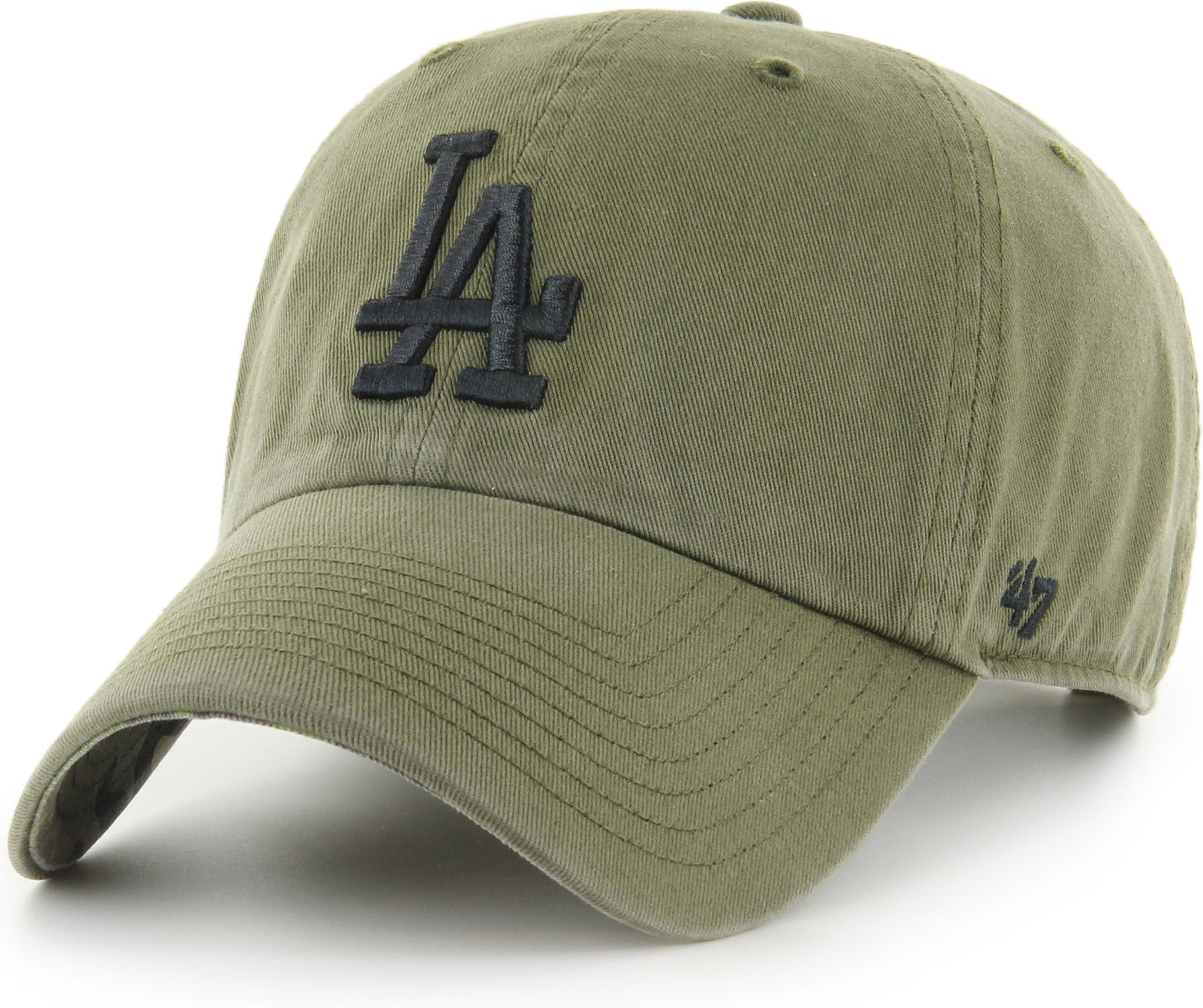 Czapka z daszkiem MLB Los Angeles Dodgers Ballpark Camo 47 Clean Up 47 ...