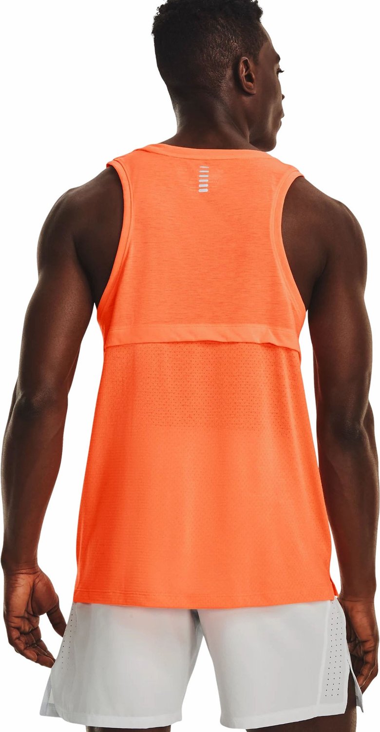 Bezrękawnik męski Streaker Run Singlet Under Armour - Orange Blast ...