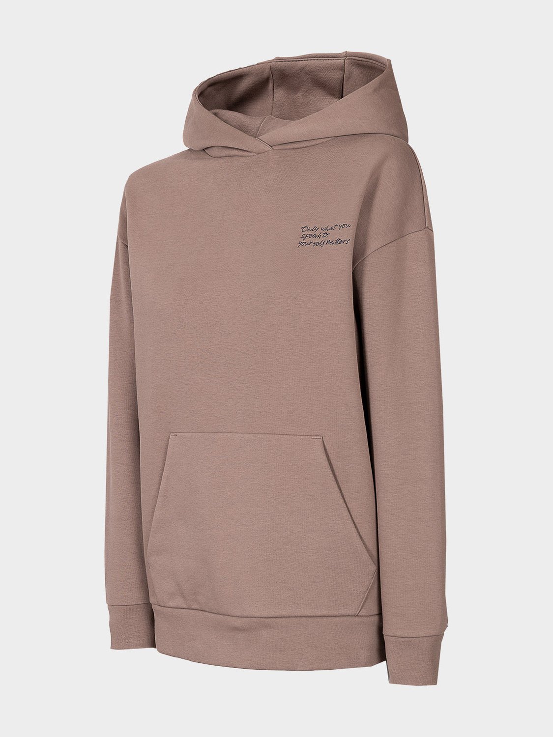 Bluza damska AW22 TSWSF079 Outhorn - brązowa - Sport-Shop.pl