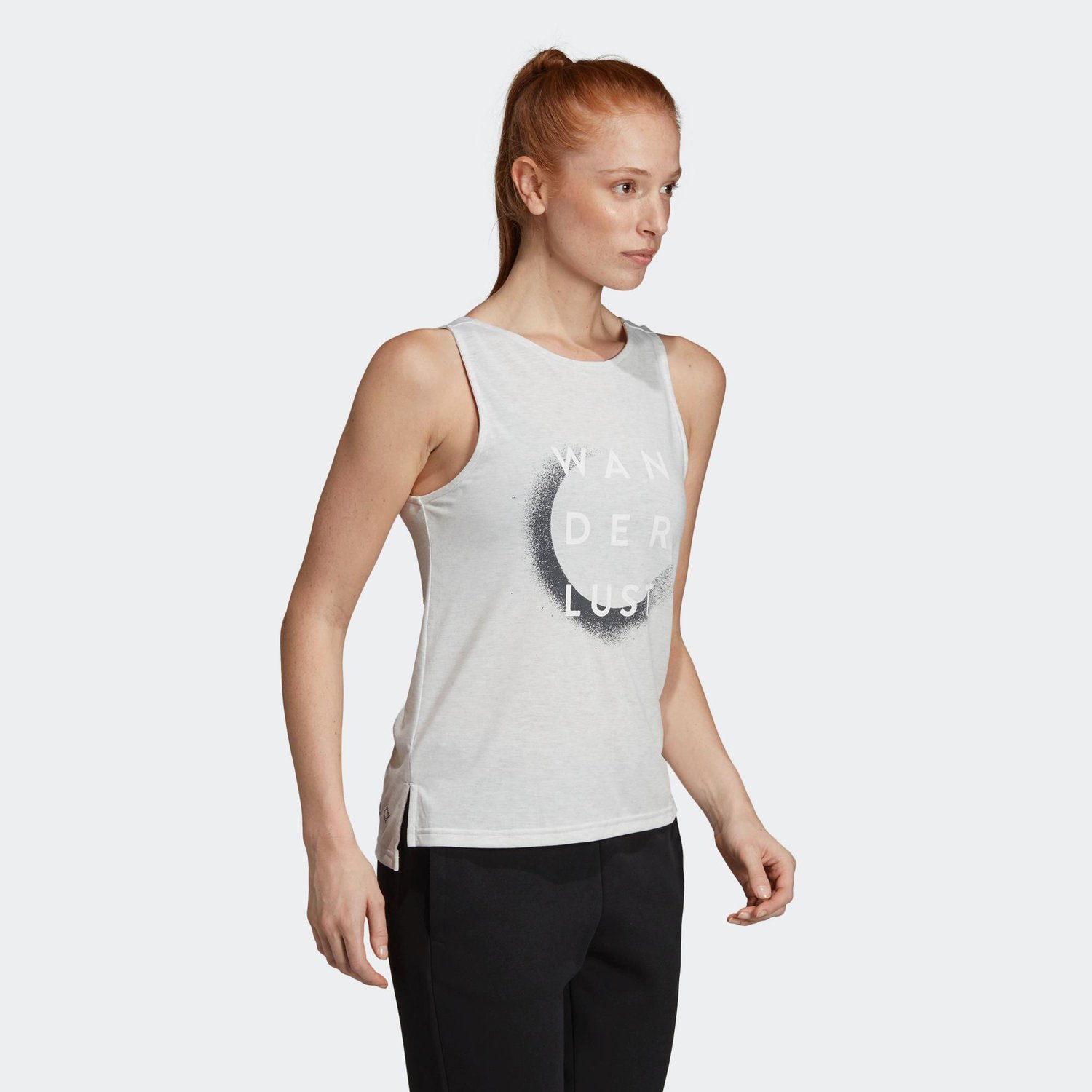 Bezrękawnik, top damski Wanderlust Graphic Adidas - Sport-Shop.pl