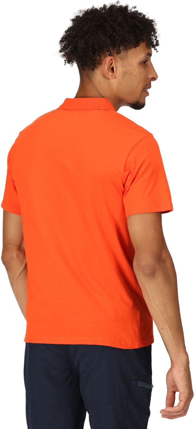 Koszulka męska polo Sinton Regatta - rusty orange - Sport-Shop.pl