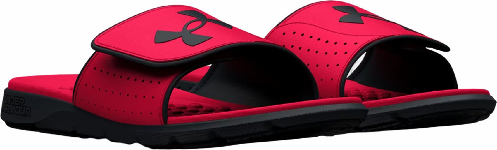 Klapki Ignite Pro Slides Under Armour - Red / Black - Sport-Shop.pl