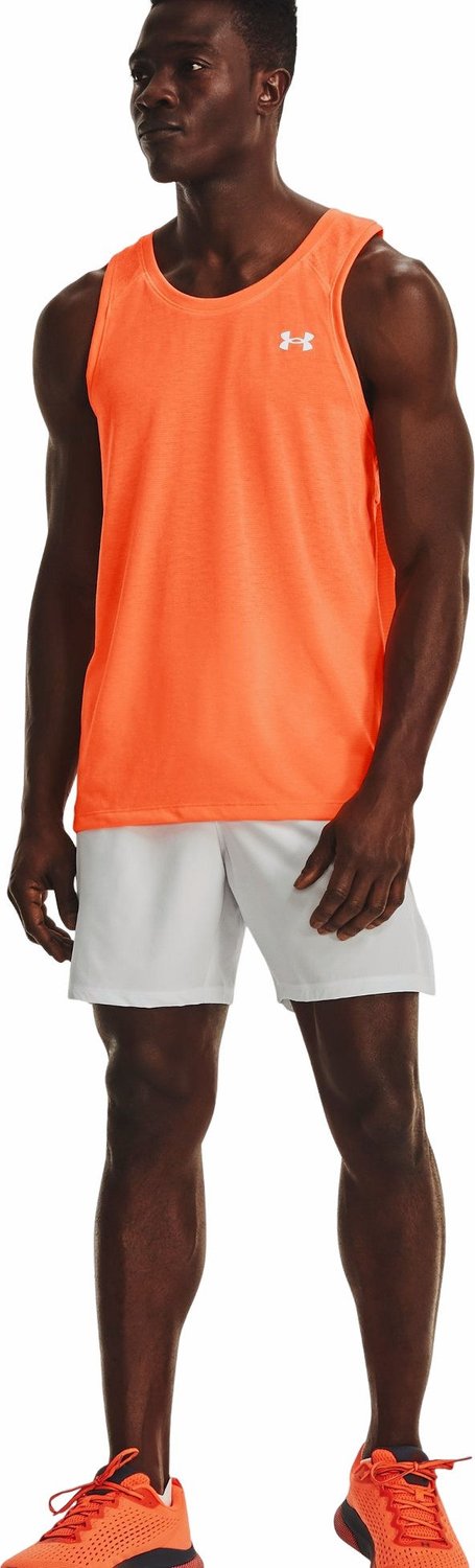 Bezrękawnik męski Streaker Run Singlet Under Armour - Orange Blast ...