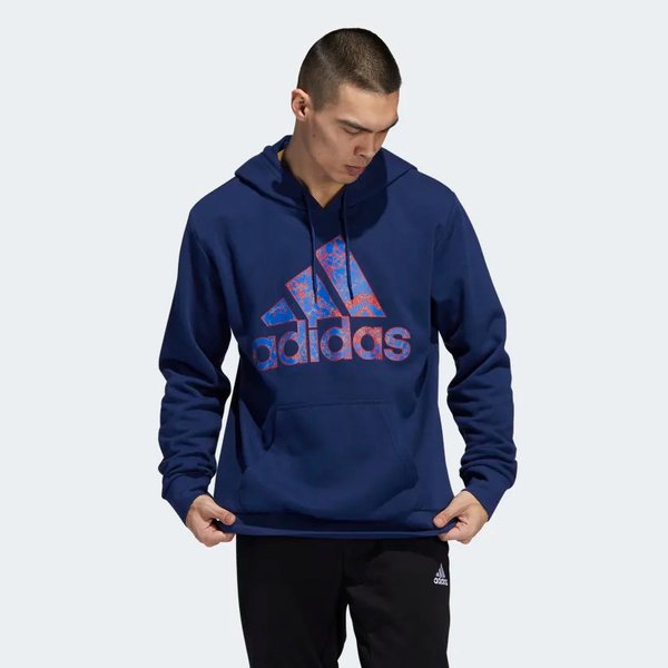 Bluza Męska Legends Basketball Hoodie Adidas Navy Sport Shop Pl