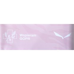 Opaska na głowę Promo Headband GOPR x Salewa - różowa - Sport-Shop.pl