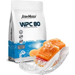 Odżywka białkowa WPC 80 instant słony karmel Atom Muscle