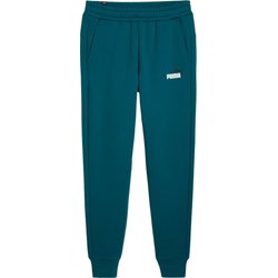 Spodnie dresowe męskie Essentials Logo Puma - Cold Green