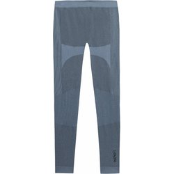 Legginsy bezszwowe męskie OTHAW22USEAM016 Outhorn - niebieskie