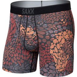 Bokserki męskie Quest QDM Brief Fly Saxx - orange/red - Sport-Shop.pl